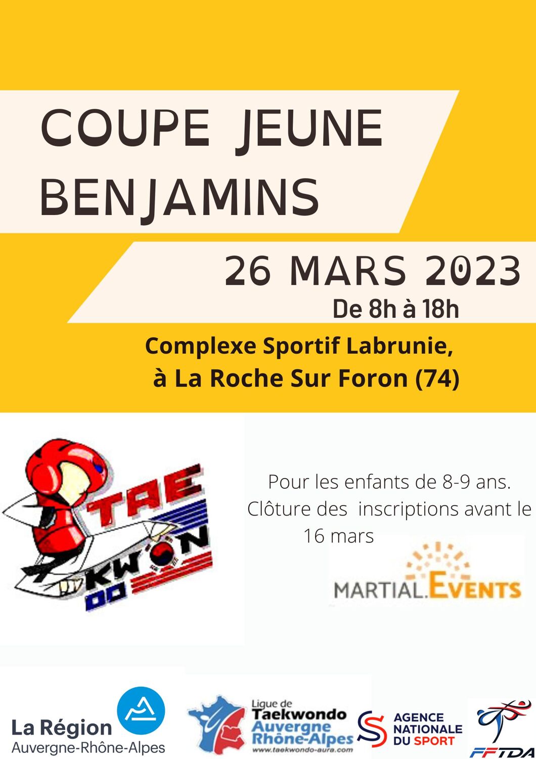 Coupe Jeune Benjamin